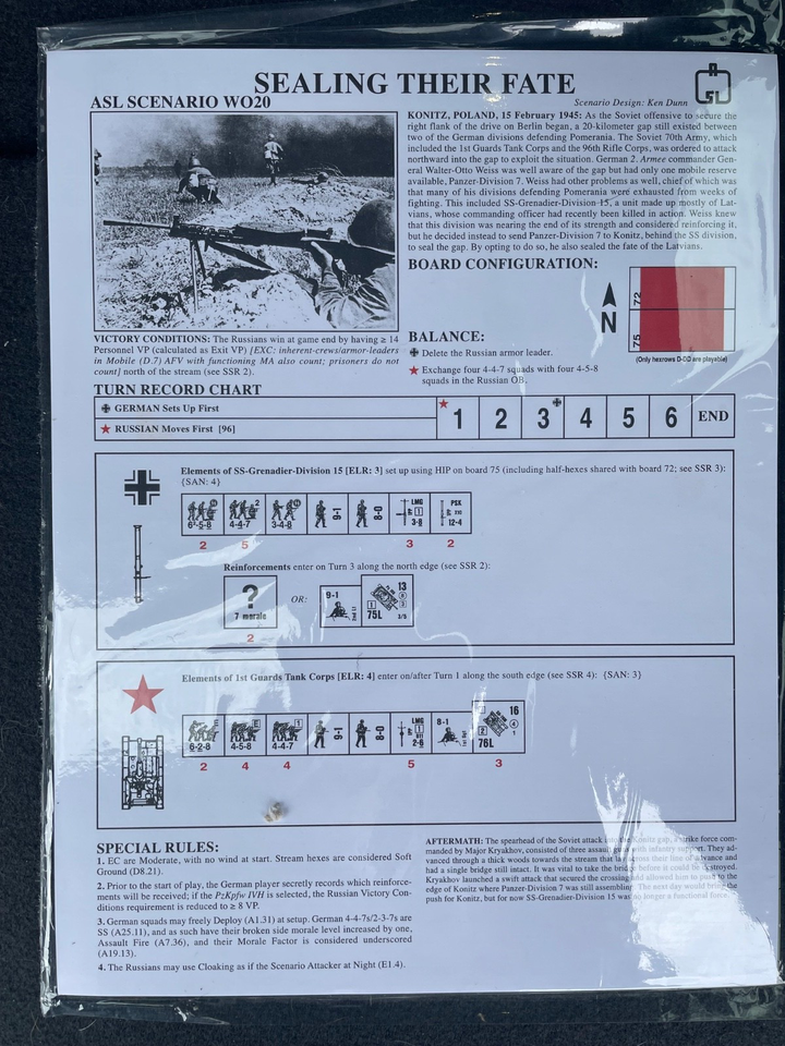 ASL Winter Offensive 2016 Bonus Pack 7 Advanced Squad Leader MMP NISW Fast Ship | eBay