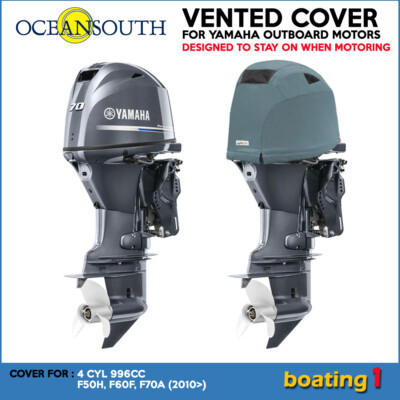 Vented/Cowling Cover for Yamaha Outboard Engine 4 CYL 996CC F50H-F70A ...