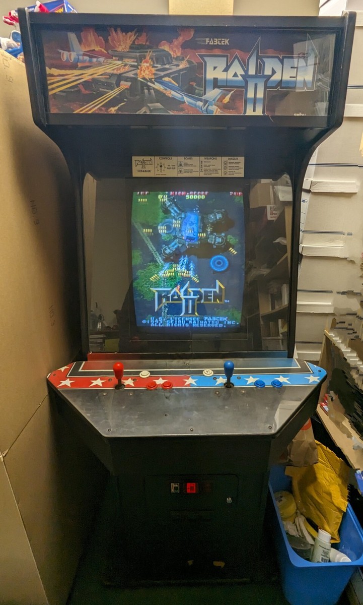 Raiden 2 Arcade Rome Arcade Machine Cocktail Table | 3000 Retro Games