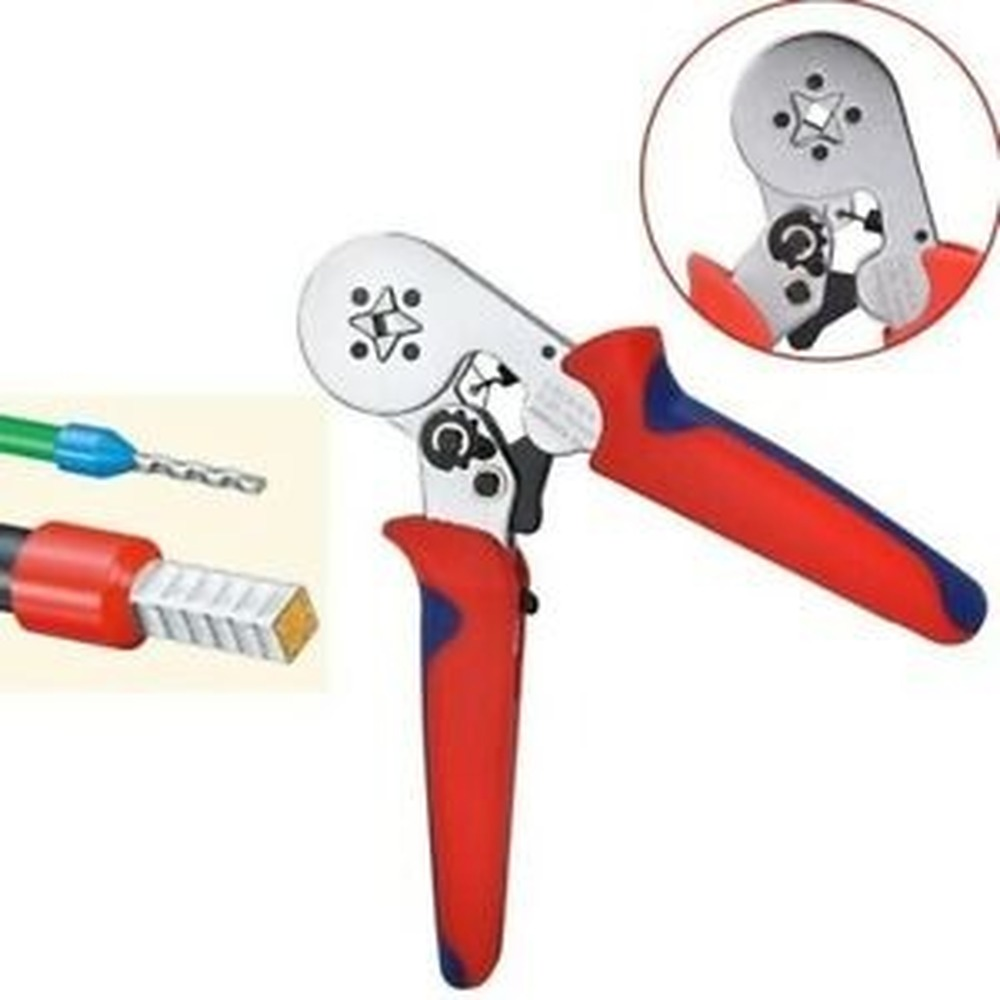 HSC8-6-4A Crimp Tool W/ Bootlace Ferrule Crimper Plier AWG23-7 Crimping ...