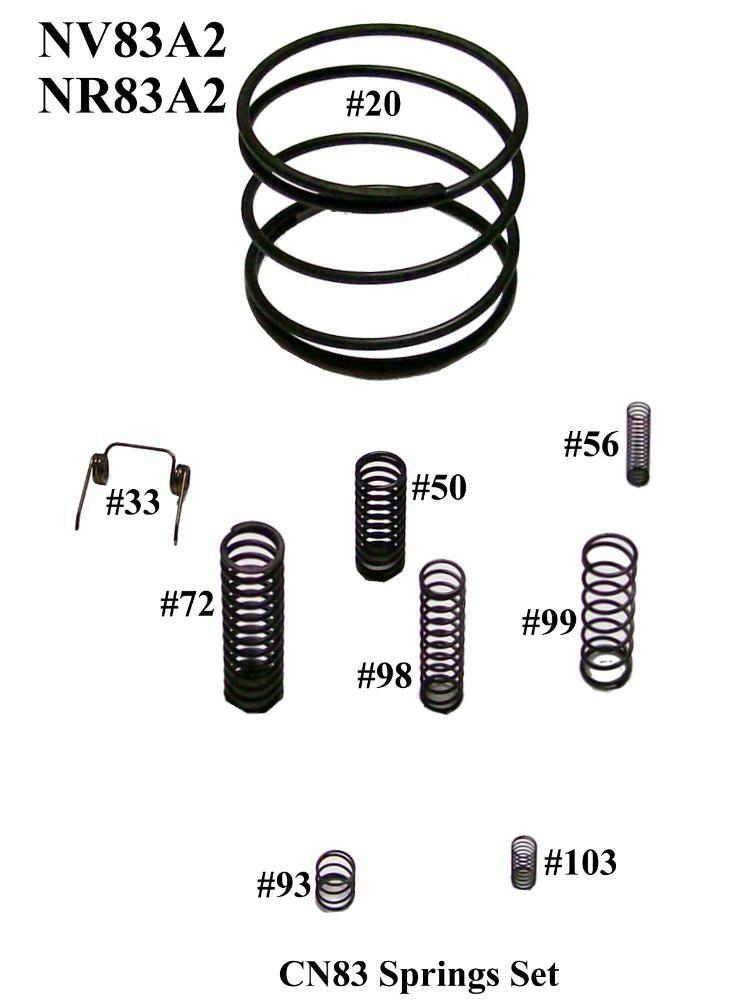 CoFast® High Quality 9 Springs set for Aftermarket Hitachi NV83A2 ...