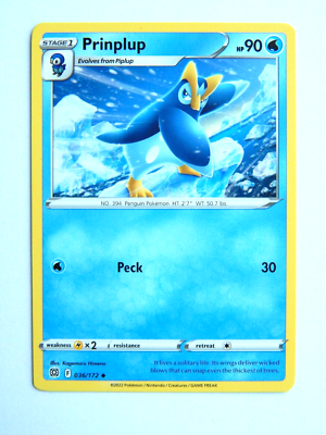 Cartao Prinplup Pokemon Empoleon CEC 56 | Pokemon TCG POK Cartas
