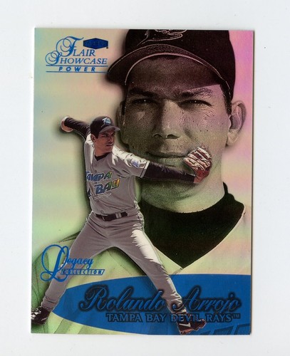 C112 ROLANDO ARROJO 1999 FLAIR SHOWCASE LEGACY COLLECTION 83/99 ROW 3 RAYS RARE | eBay