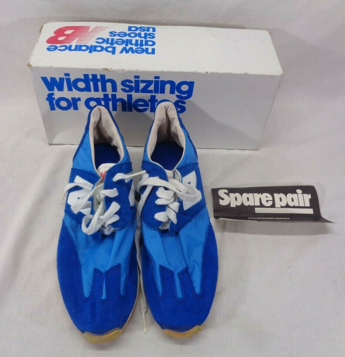 Super Rare 1970s Vintage NOS New Balance W320 with box Mens Size 10A ...