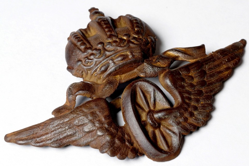 WW1 Austro-Hungarian Army Cap Hat Badge Cockade Railway worker until ...