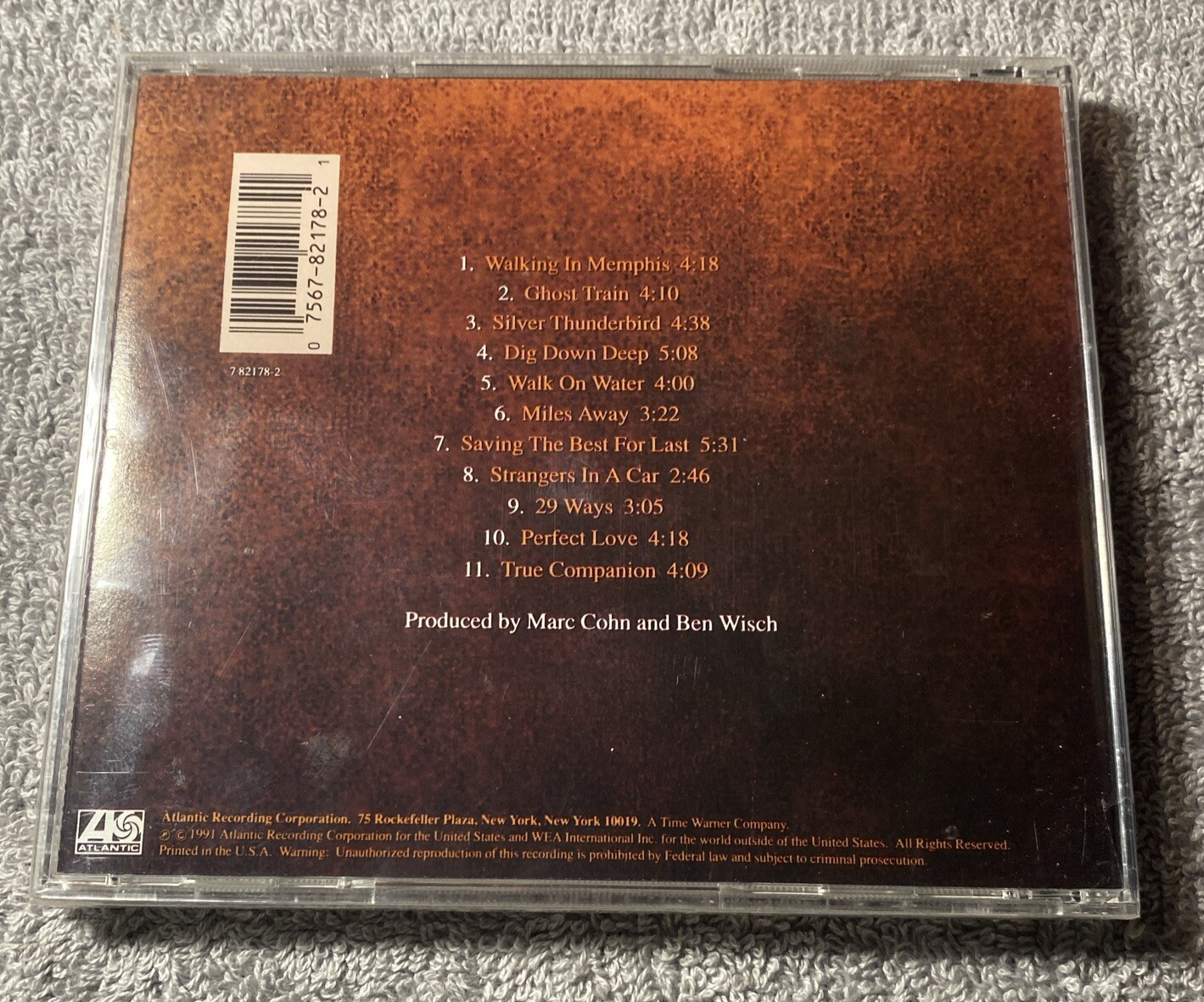 Marc Cohn by Marc Cohn (CD, Feb-1991, Atlantic (Label)) for sale online ...