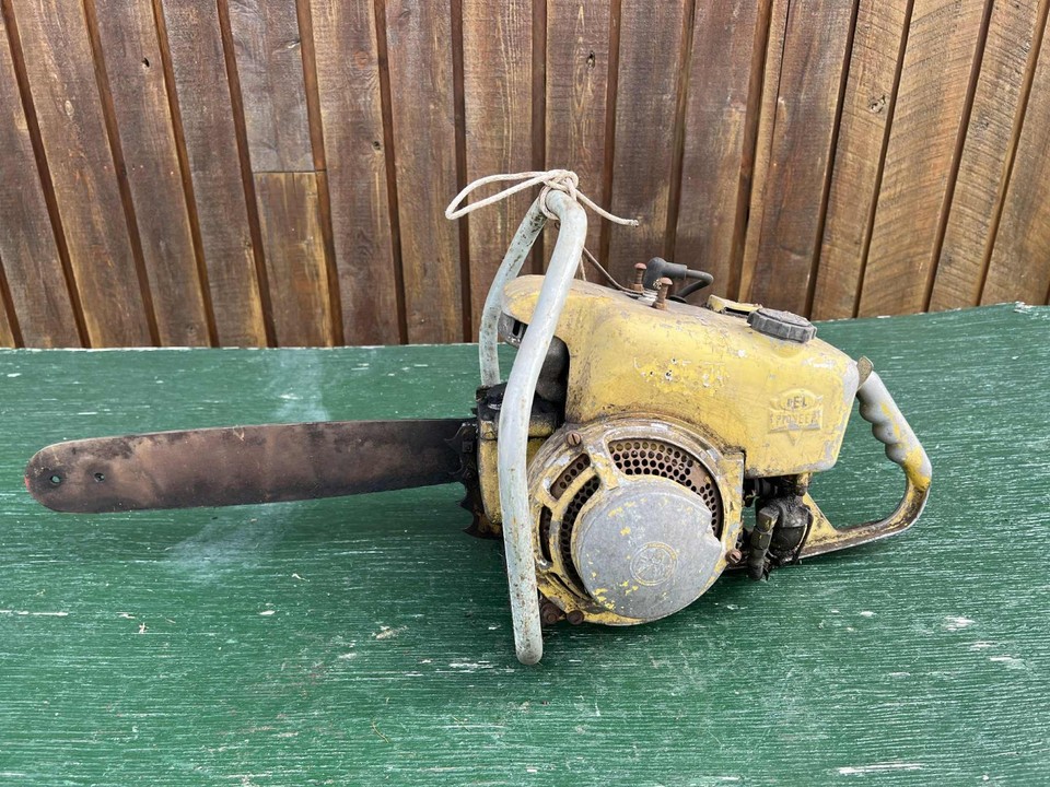 Vintage PIONEER IEL Chainsaw Chain Saw 15" Bar GREAT FOR PARTS Or Restore | eBay
