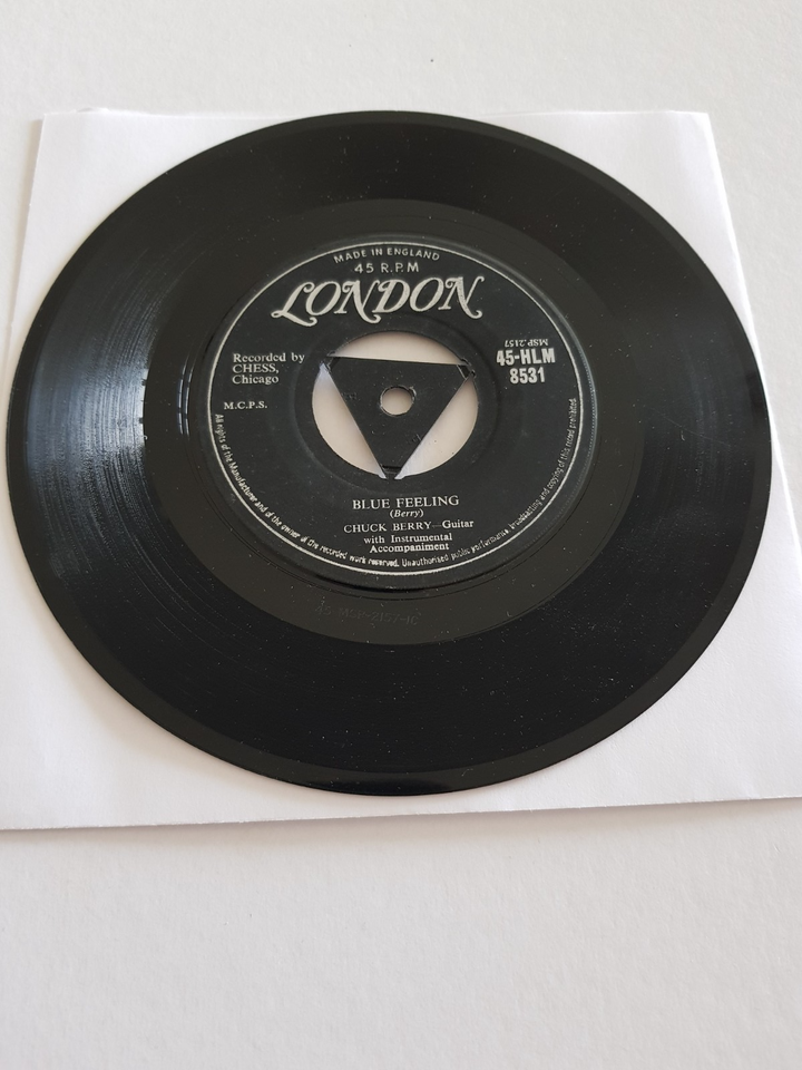 Chuck Berry,Rock n Roll Music/Blue Feeling,EX,London,1957,Rock n Roll ...