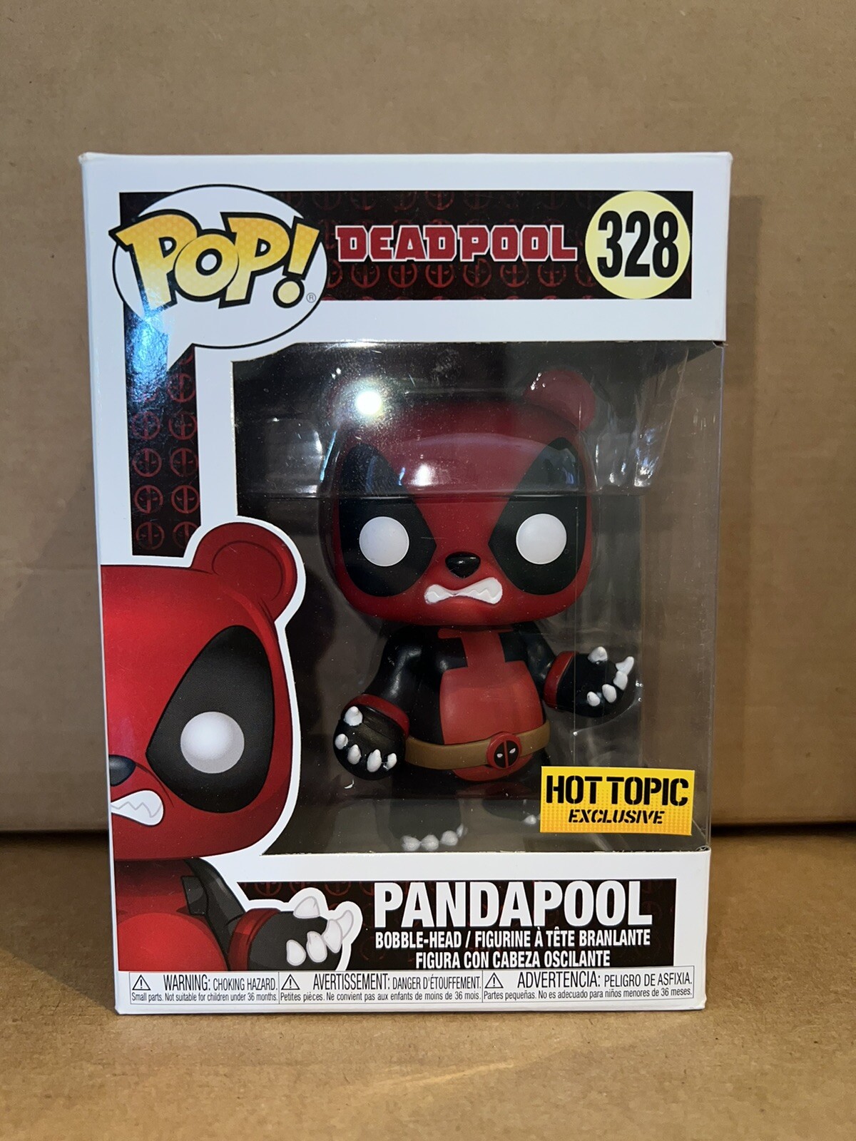 Funko Pop! Comics: Deadpool Playtime - Pandapool #328 (Hot Topic ...