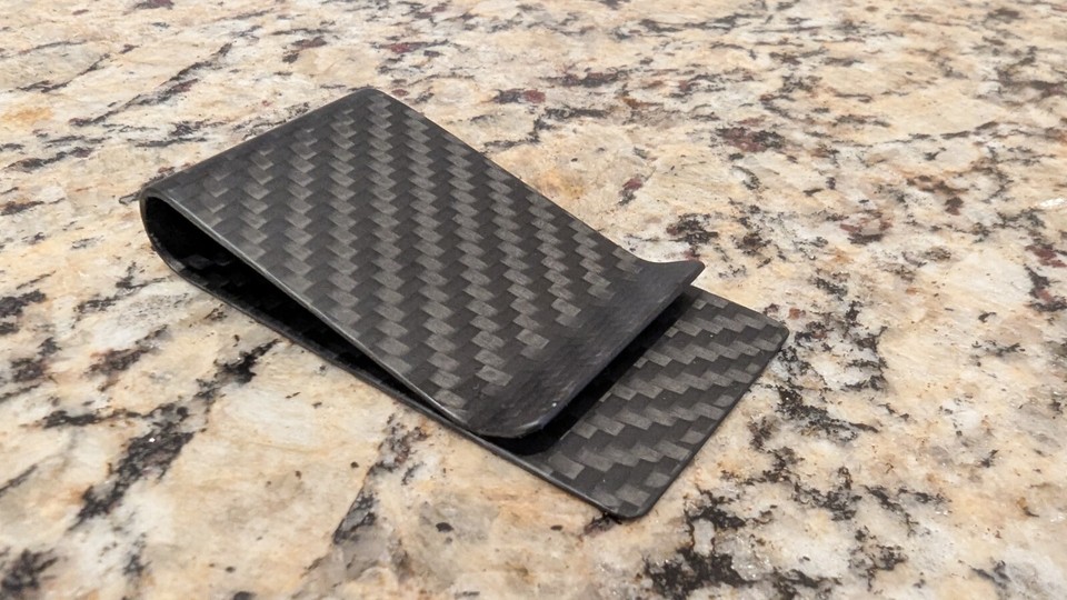 Carbon Fiber Money Clip - Matte Black Carbon Fiber Money Clip | eBay