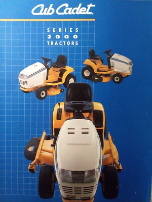Cub Cadet MTD AGS 2130 2140 2160 HDS 2135 2185 Lawn Tractor Color Sales ...