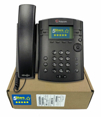 Polycom VVX 311 Gigabit IP Phone (2200-48350-025) - Brand New, 1 Year ...