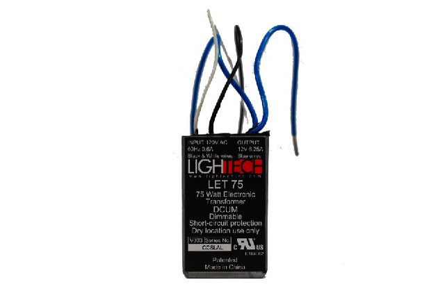 LighTech Let-75 Electronic Transformer 110 to 12 Volt for sale online ...