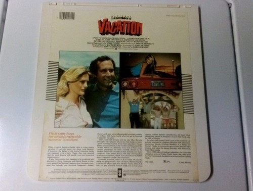 Vacation (1983) Vintage CED RCA SelectaVision Videodisc TESTED WORKING ...