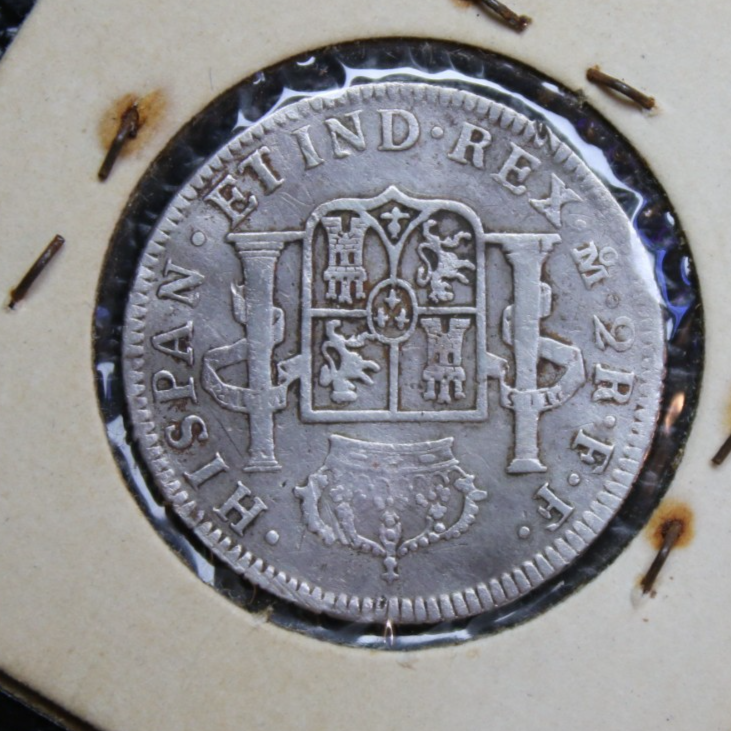 MEXICO 1782 Mo Silver 2 Reales Spain Spanish Colonial Coin Charles IV ...