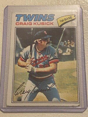 1977 Topps Baseball - #38 Craig Kusick Minnesota Twins | eBay
