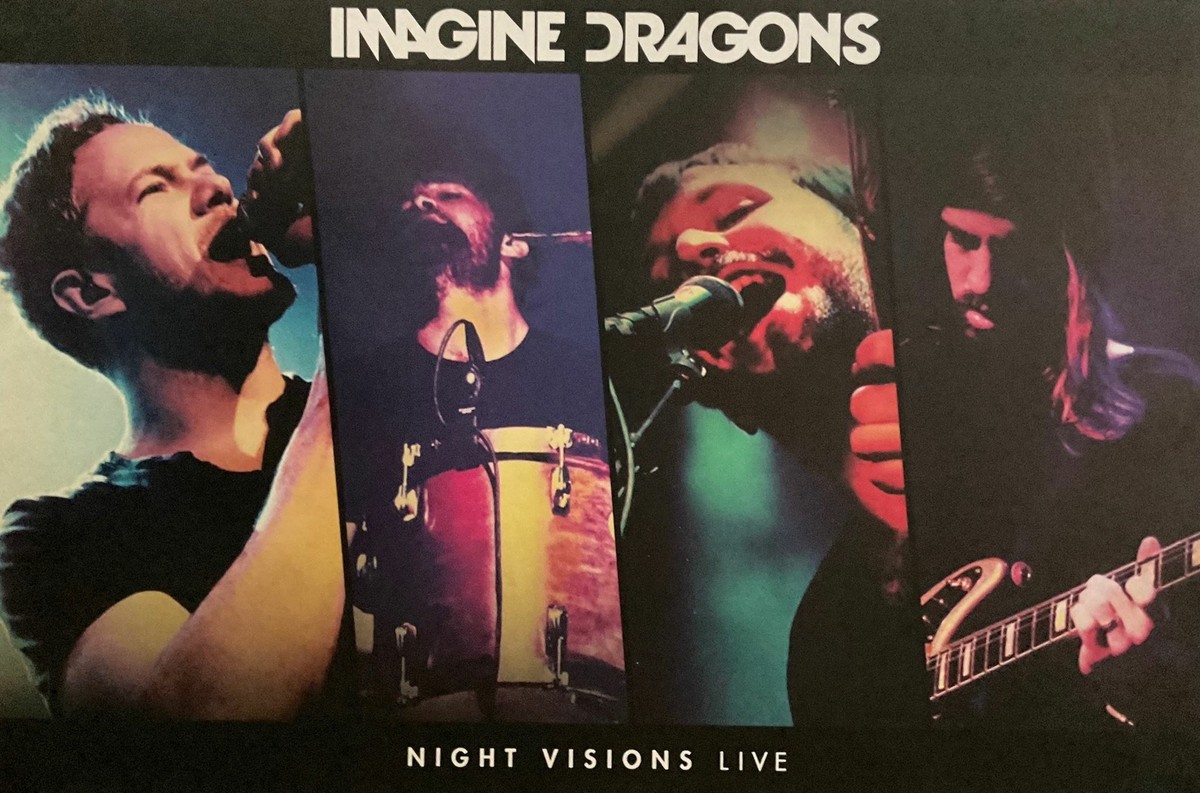 Imagine Dragons Night Visions Tour Poster Night Visions (10th