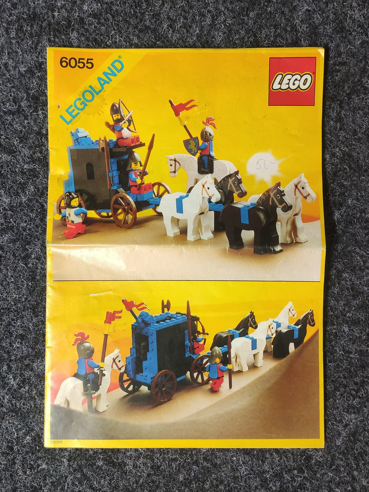 Lego 1 x Set 6055 Prisoner Convoy (1985) - komplett mit Anleitung ...