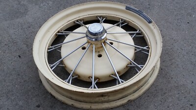 1979-1980 Ford Model A Wire Spoke Wheel 4 Lug Rim Shay Replica ...