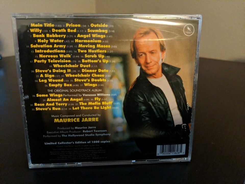 Almost An Angel OST: Maurice Jarre CD SEALED Ltd Edition of 1000 Deluxe ...