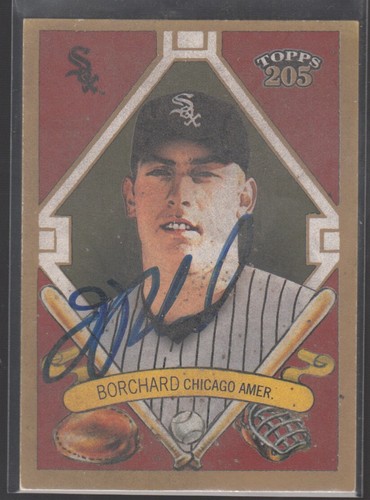 JOE BORCHARD 2003 Topps 205 #124 Chicago White Sox TTM/IP Signed ...