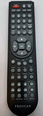 Original Proscan 9D Pro Remote Control PLEDV1945AB PLEDV1520A ...