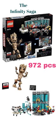 Lego 66711 - The Infinity Saga 2 in 1 pack. Lego 76216 and Lego 76217 ...