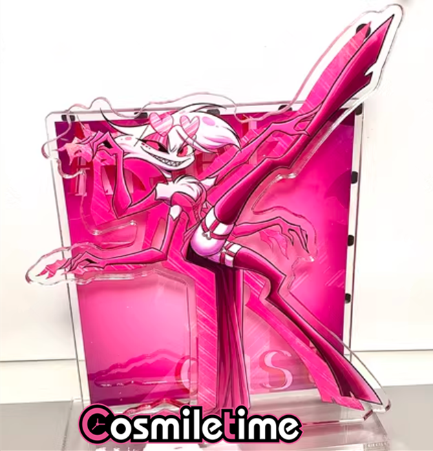 Hazbin Hotel Alastor Angel Dust AD Acrylic Stand Figure Collection Toy ...