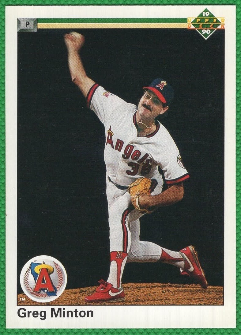 Greg Minton - 1990 Upper Deck #83 - California Angels Baseball Card | eBay