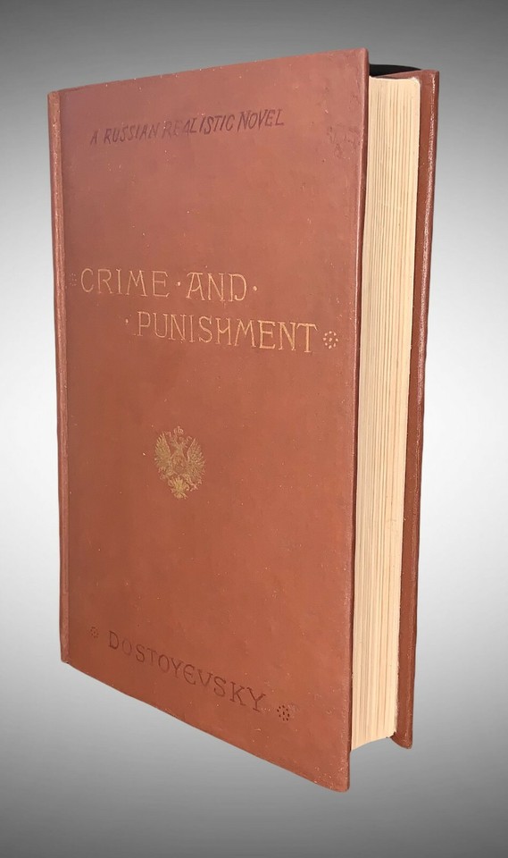 Dostoevsky/Crime and Punishment First Edition in English! VG to NF ...