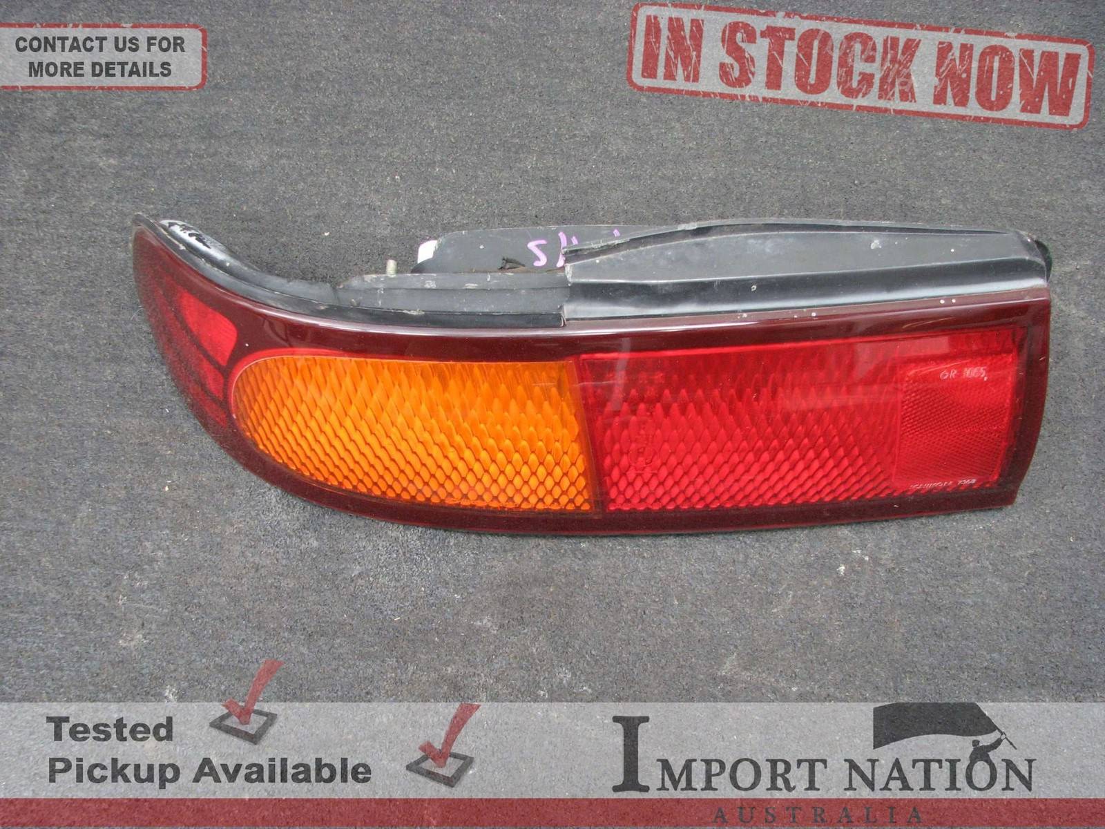 USED NISSAN S14 LEFT TAIL LIGHT PASSENGER SIDE - S1 STOP BRAKE ...