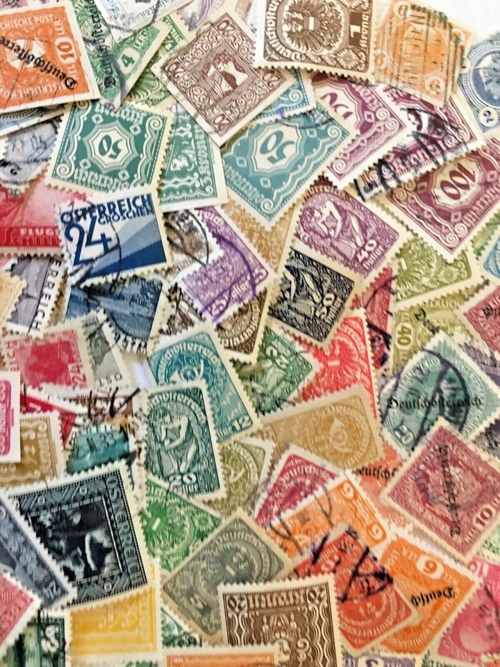 OLD AUSTRIA - 500 STAMPS before 1937, ALL DIFFERENT - Very Nice ...