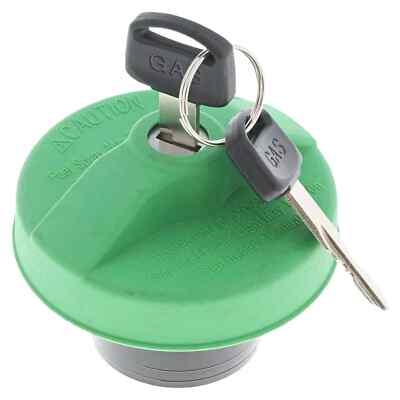 DIESEL Locking Fuel Tank Gas Cap with Keys GREEN for FORD Super Duty 6 ...
