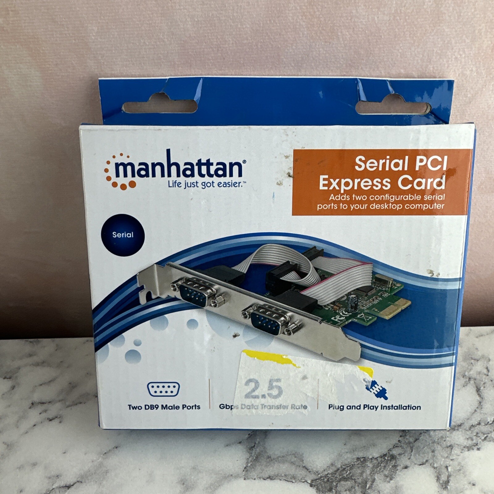 MANHATTAN - STRATEGIC 152082 MANHATTAN SERIAL PCI EXPRESS CARD QUICKLY ...