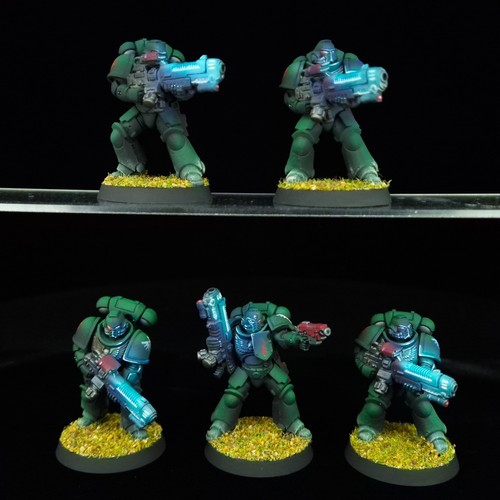 Warhammer 40k Dark Angels Hellblasters Pro Painted Space Marines Games ...