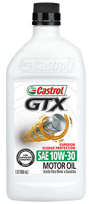 6 PAK Castrol 1QT 10W30 Motor Oil. It is formulated with superior base ...