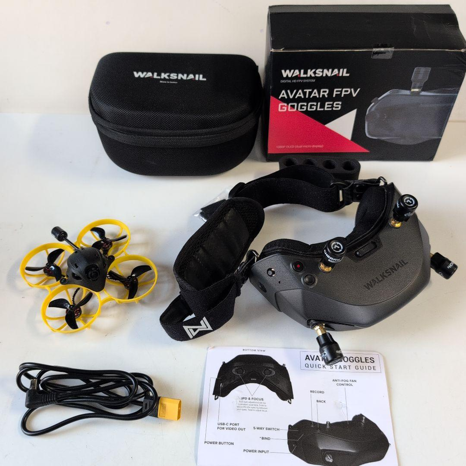 Walksnail Avatar Fpv Goggles Betafpv 75 Pro Digital Hd Fpv Kit Micro Drone | eBay