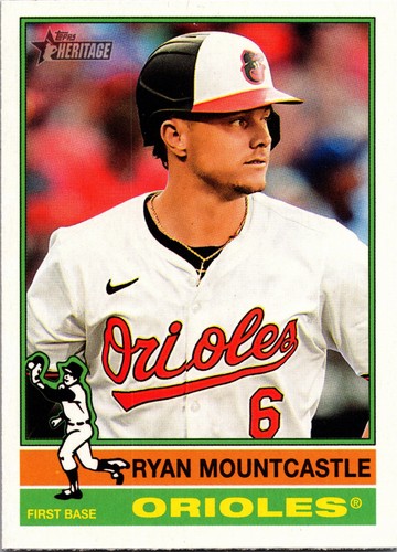 Ryan Mountcastle #27 - - 2025 Topps Heritage - Baltimore Orioles | eBay