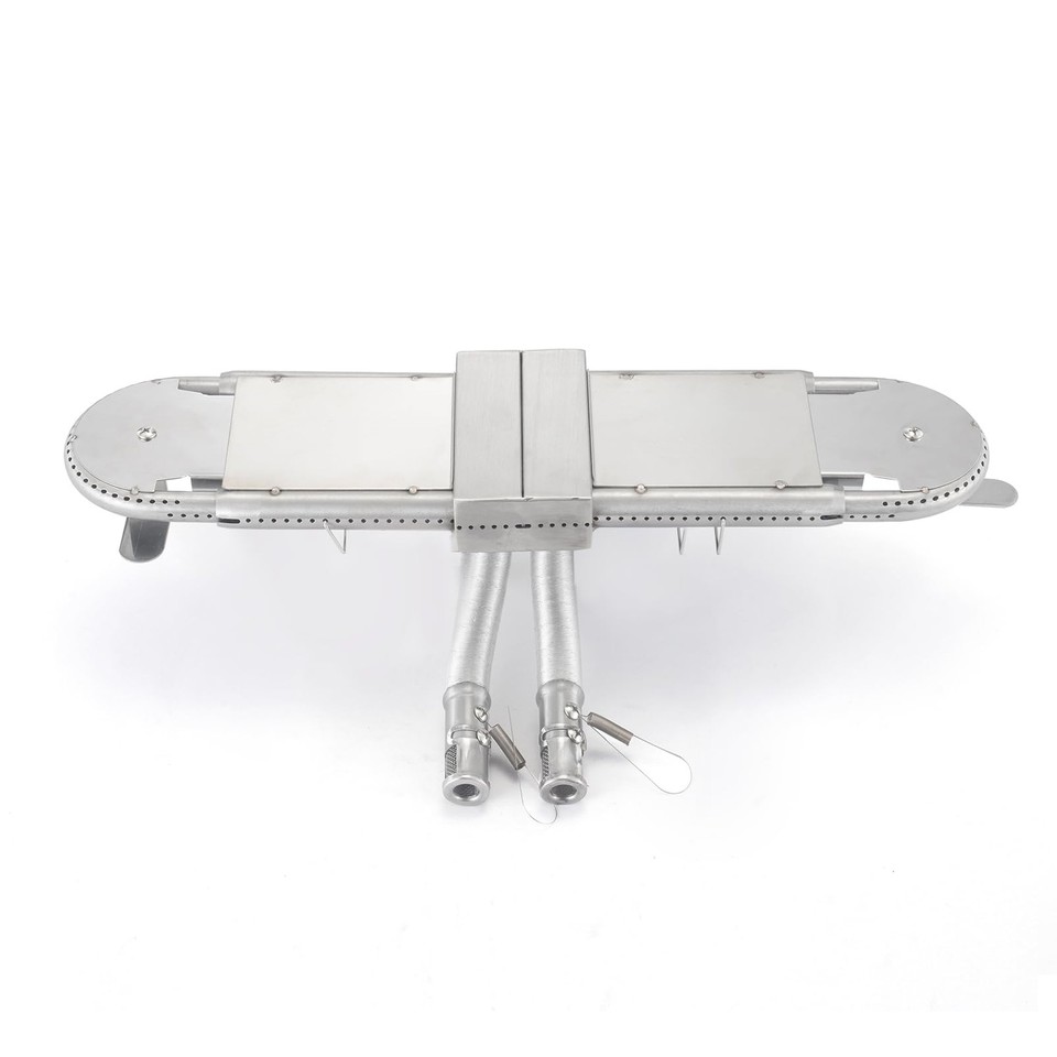 KA894 Universal Grill Replacement BBQ Adjustable Bar Burner Oblong Tube ...