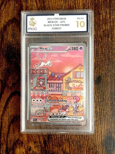 Mew EX 151 053 Promo 2023 MGC Graded 10 Pokemon Card | eBay