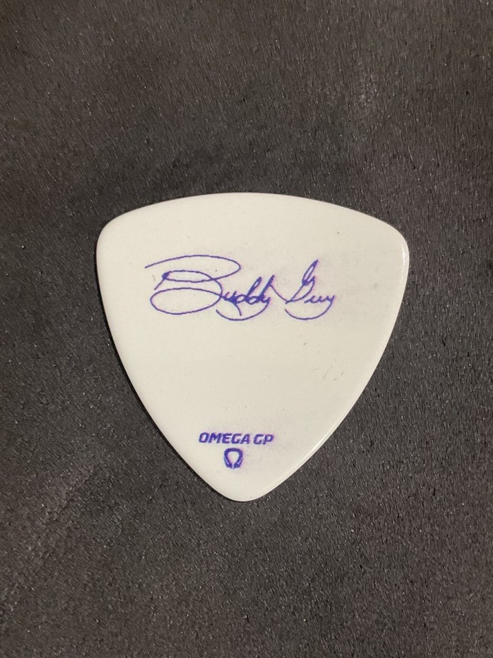 Buddy Guy Go F**k Yourself One Last Time Glow Signature Guitar Pick (A ...