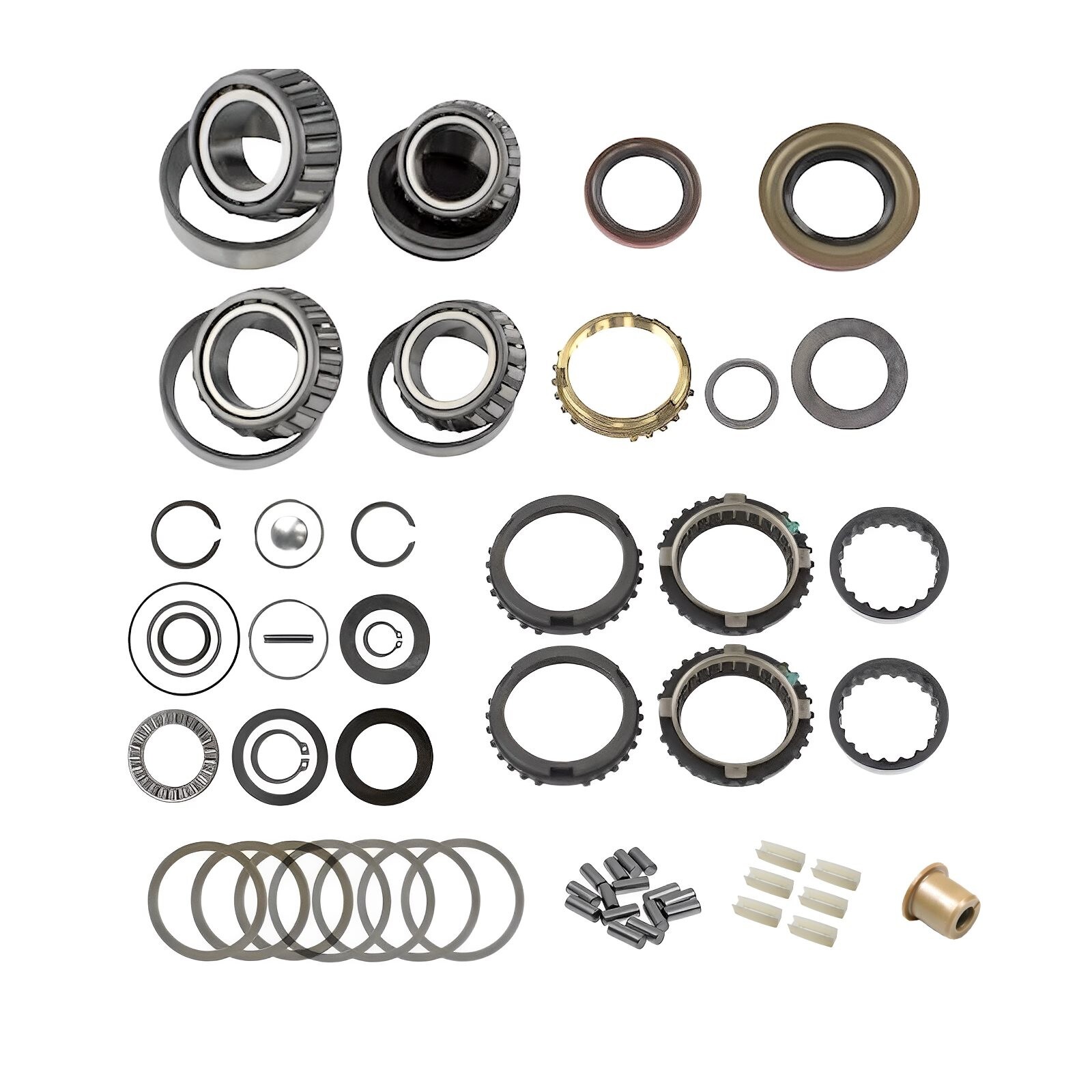 T5 WC Rebuilt Kit with Synchros Ford GM V8 V6 World Class 5 Speed ...