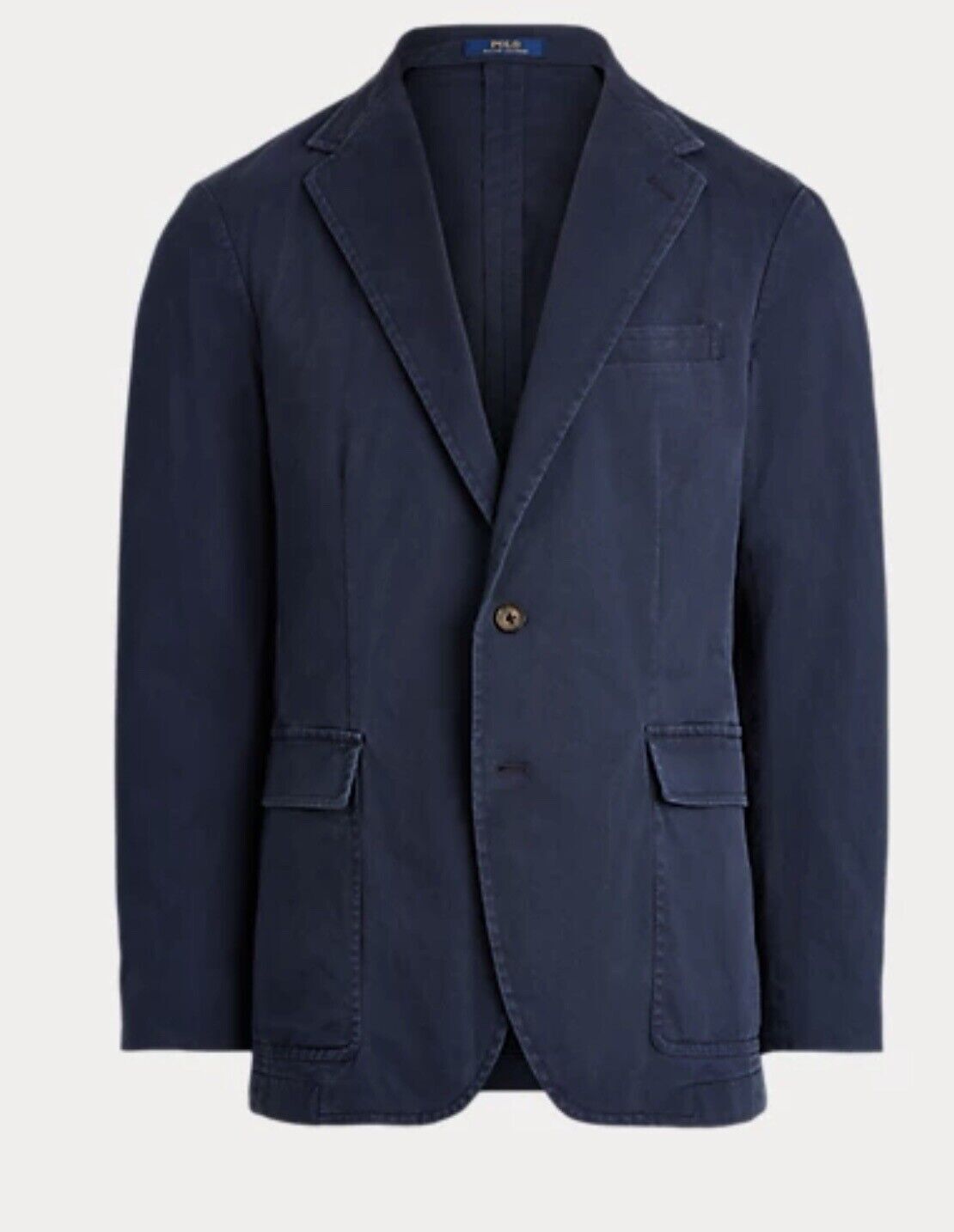 Polo Ralph Lauren Unconstructed Chino Blazer Jacket Ink Navy M Clothing ...