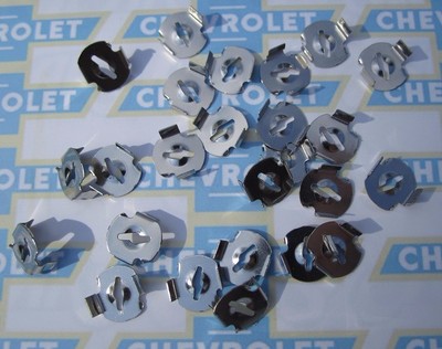1936-1990 Chevrolet & Truck Molding, Emblem, Ornament, Mounting Clips ...
