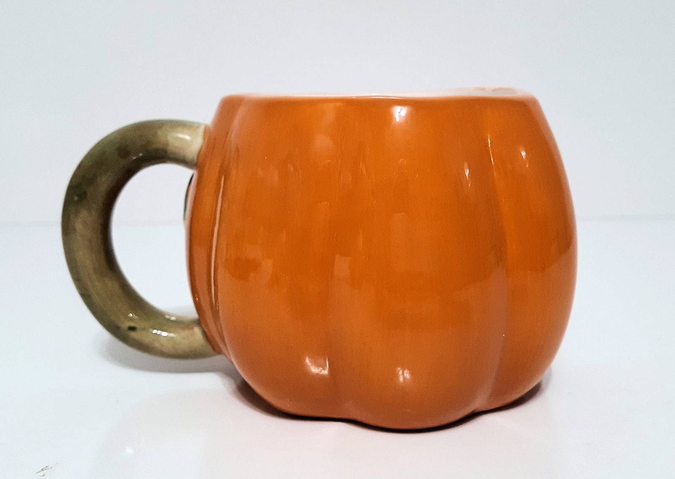 Boston International Figural Pumpkin Mug 16 OZ NEW Halloween ...
