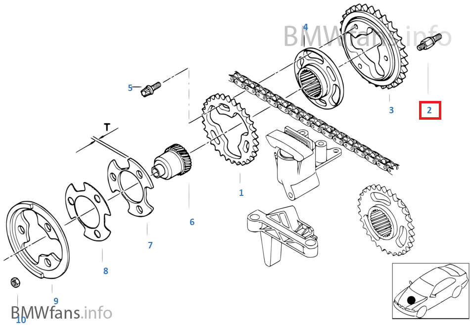 Genuine BMW Stud Bolt 889520 11361432373 for sale online | eBay