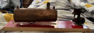 VINTAG STUART TURNER SINGLE CYLINDER SCRATCH BUILT LIVE STEAM ENGINE ...