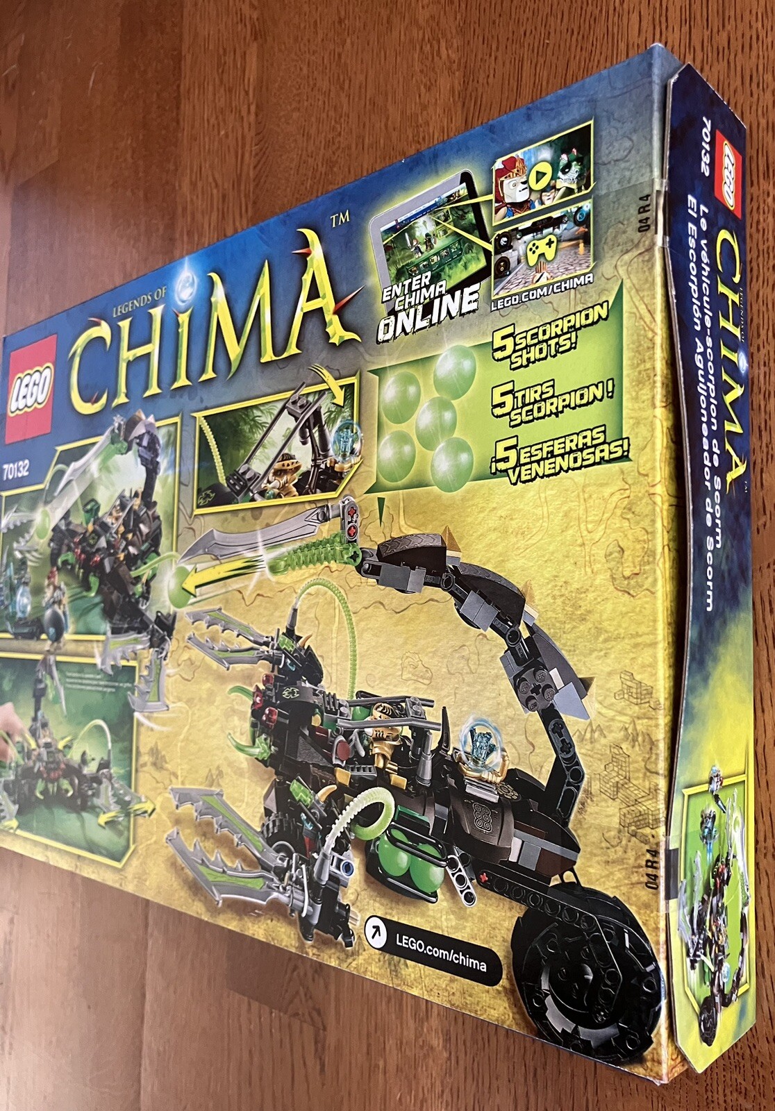 LEGO LEGENDS OF CHIMA: Scorm's Scorpion Stinger (70132) for sale online ...