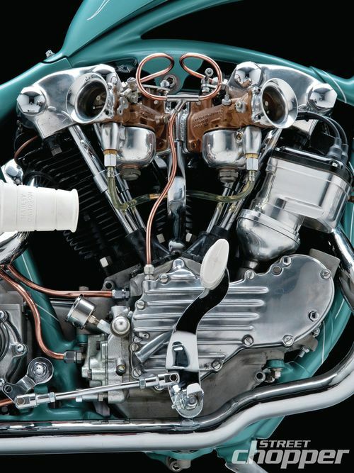 Mechanical Eagle Captain Biker hat chopper bobber rigid ironhead narrow ...