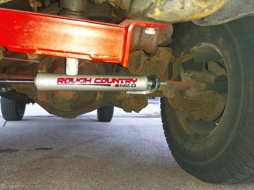Rough Country Dodge Dual Steering Stabilizer 94-99 RAM 1500 4wd for ...